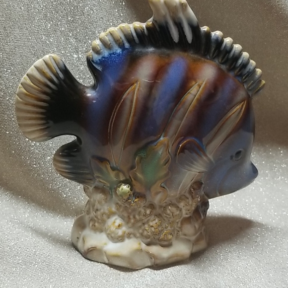 Vintage | Accents | Vintage Ceramic Fish Figurine | Poshmark